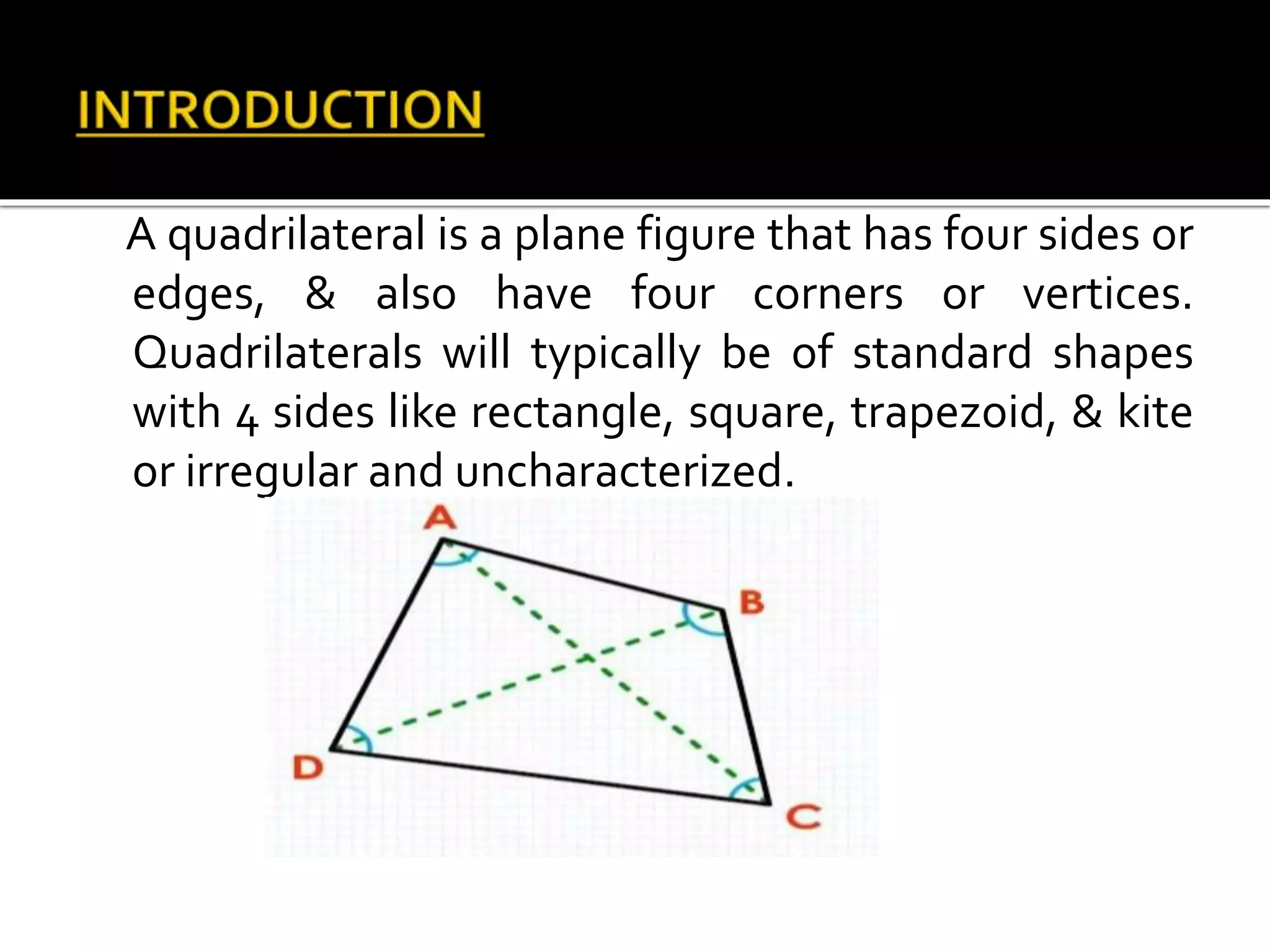 Quadrilateral | PPTX