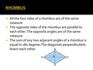 Quadrilateral | PPTX