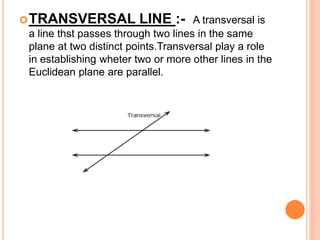Line and angle | PPT