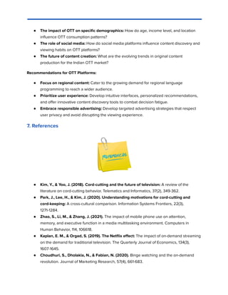 The Impact of OTT on Media Consumption Habits | PDF