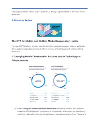 The Impact of OTT on Media Consumption Habits | PDF