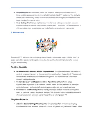 The Impact of OTT on Media Consumption Habits | PDF