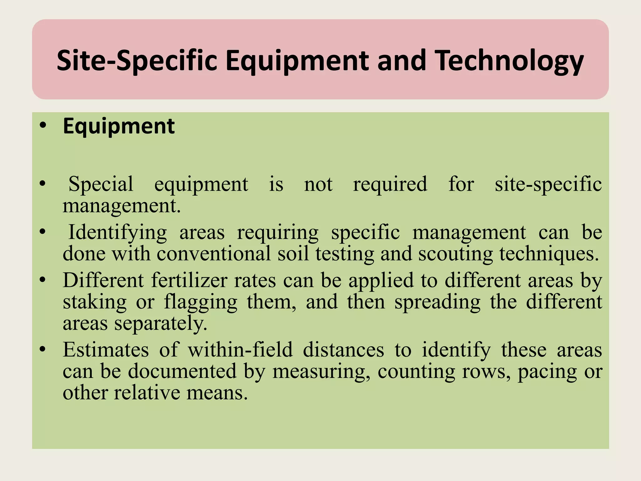 Site Specific nutrient Management for Precision Agriculture - Anjali ...