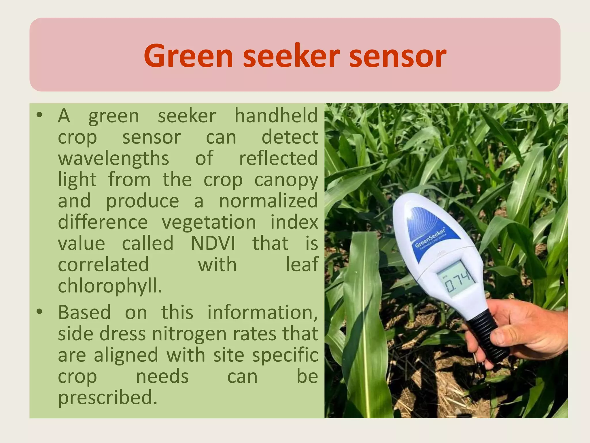 Site Specific nutrient Management for Precision Agriculture - Anjali ...