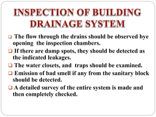 waste water drainage | PPTX