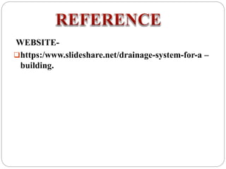 waste water drainage | PPTX