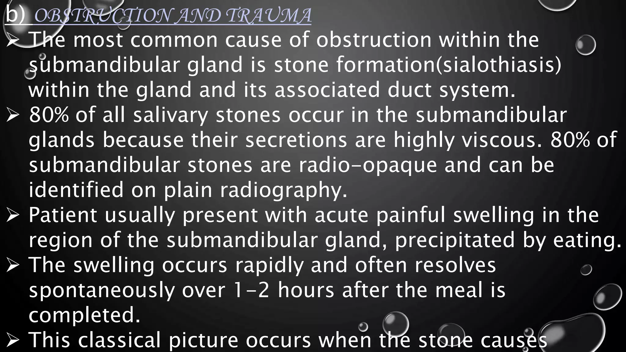 DIFFERENTIAL DIAGNOSIS OF SUBMANDIBULAR SWELLINGS FOR UGs | PPTX