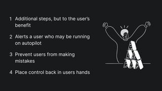 Positive Friction in User Experience Design | PDF