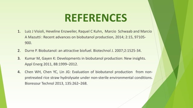 BIOBUTANOL- AN ADVANCED BIOFUEL | PPTX