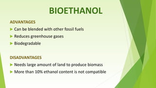 BIOBUTANOL- AN ADVANCED BIOFUEL | PPTX
