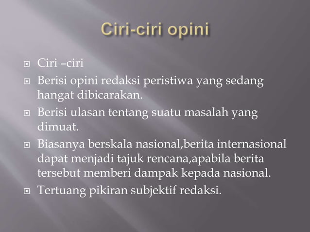 TAJUK RENCANA | PPTX