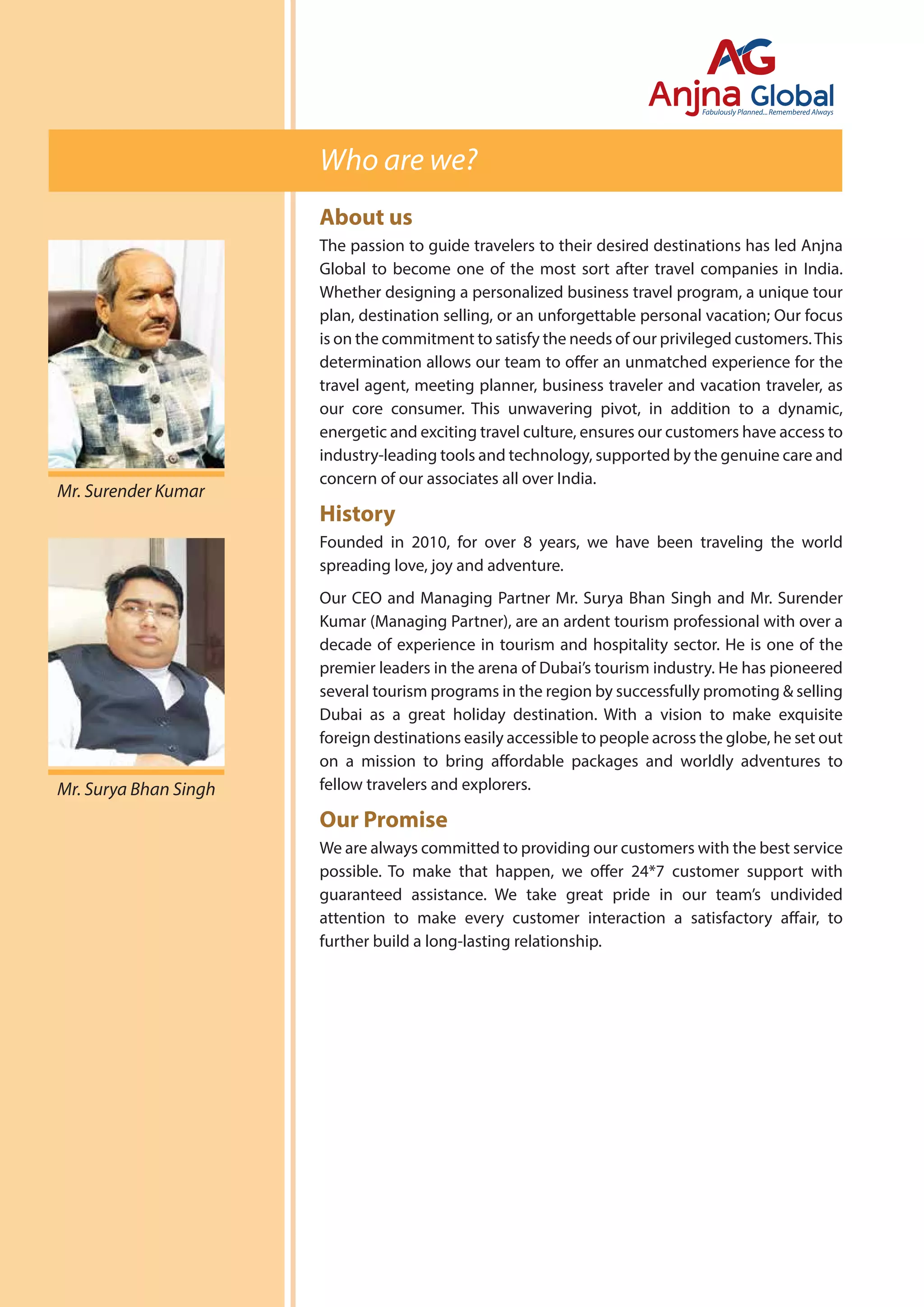 Top DMC of Dubai Singapore Malaysia and Bali - AnjnaGlobal Brochure | PDF | Africa Travel ...