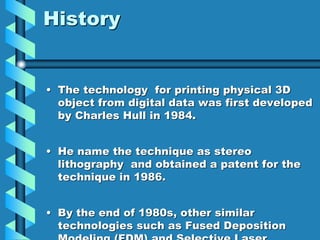 3D PRINTING | PPTX