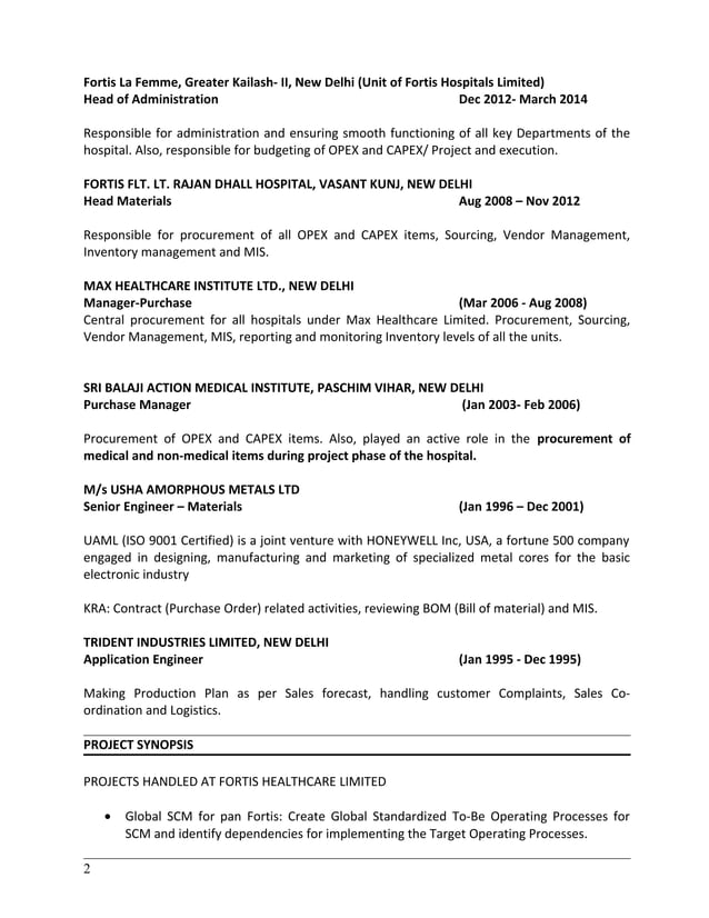 Anju agarwal resume | PDF