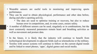 SPORTS TEXTILE: Key Trends in Design & Materials and Its Specific ...