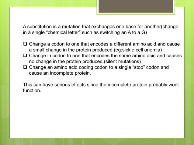 anju c s.pptx mutation evolution history | PPT
