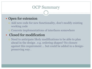 OO Design Principles | PPT