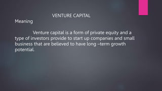 Venture capital | PPT