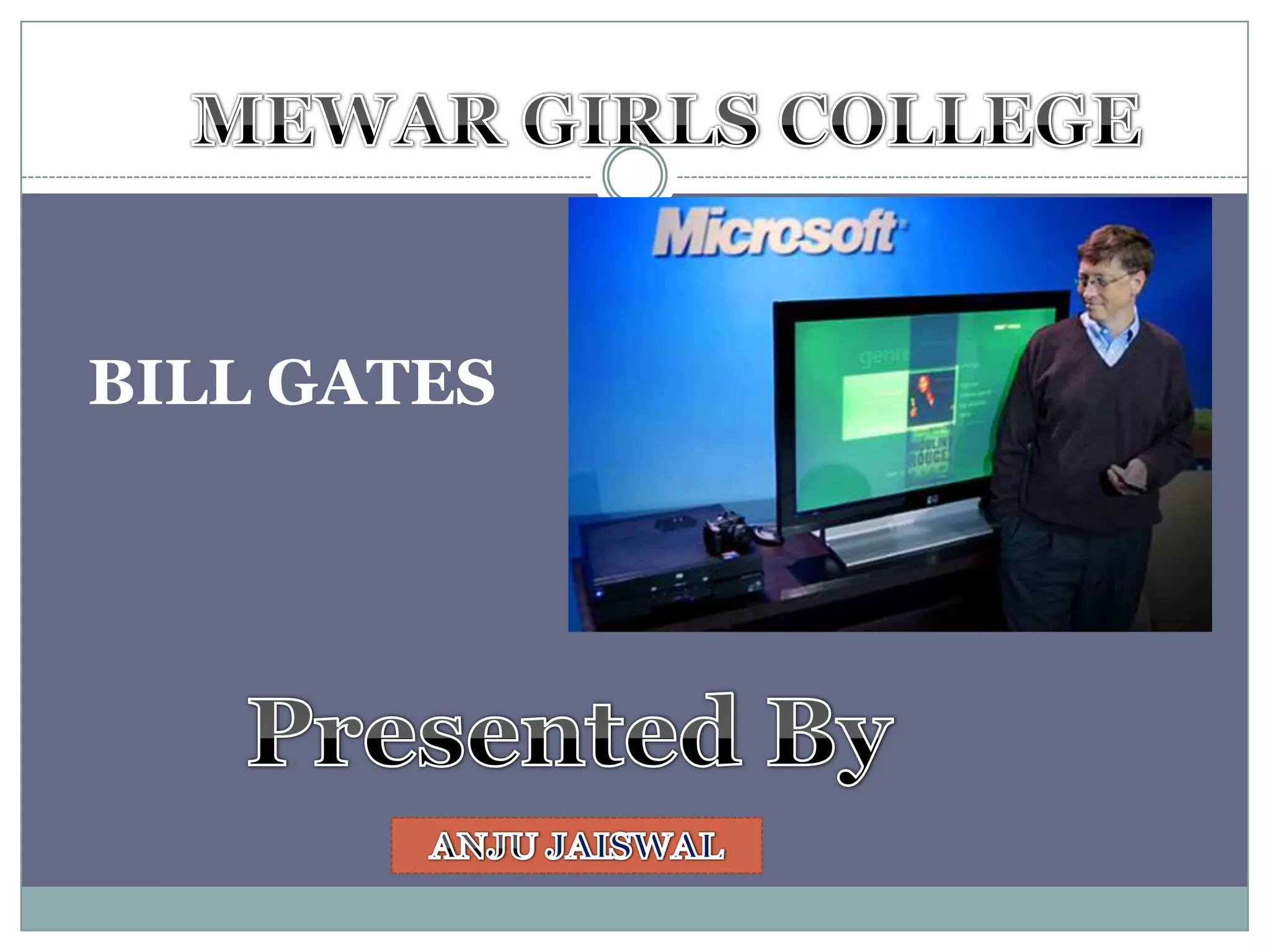 bill gates | PPTX