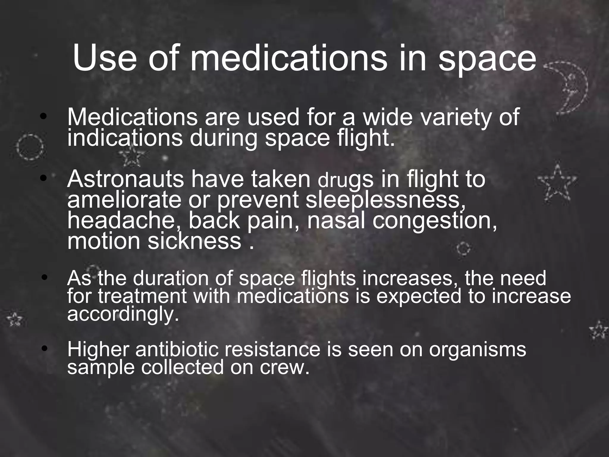 space pharmacology and pharmacokinetics | PPTX