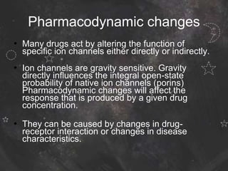 space pharmacology and pharmacokinetics | PPTX