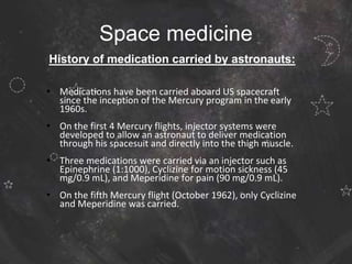 space pharmacology and pharmacokinetics | PPTX