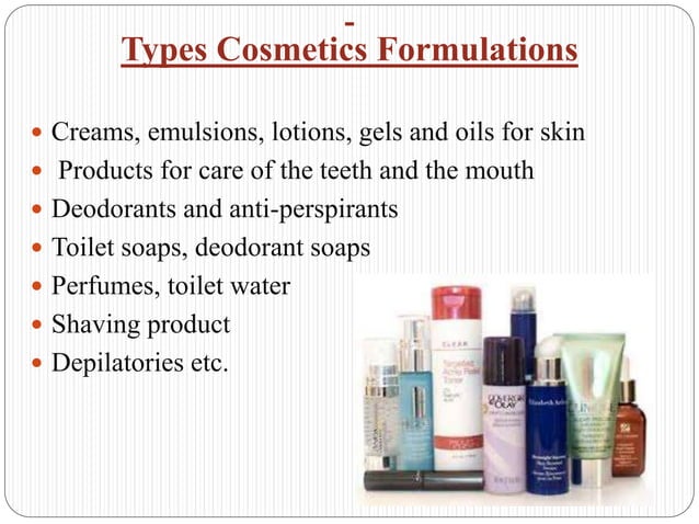 Analysis of cosmetics, toxicity screening and test methods | PPTX