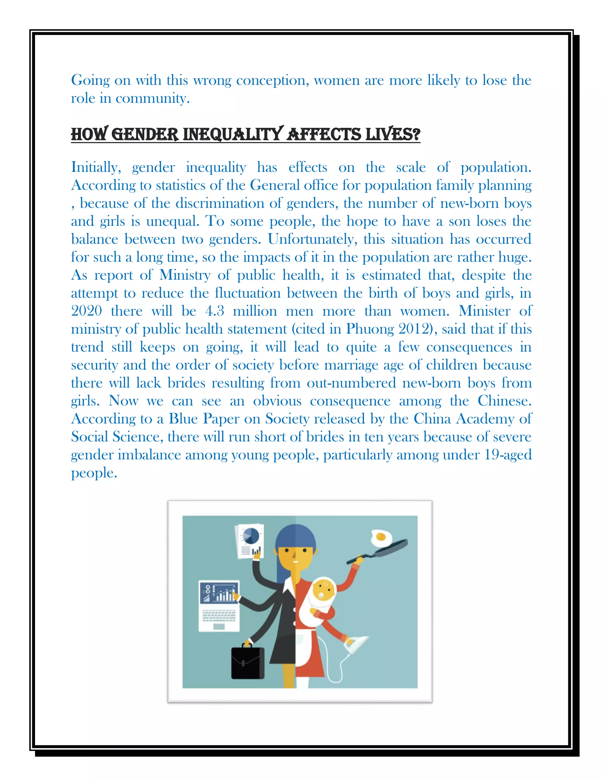 Why gender Discrimination Is Crime…… | PDF