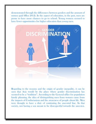 Why gender Discrimination Is Crime…… | PDF