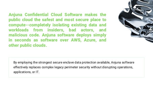 Cloud Computing Security with Anjuna Confidential Computing Software | PDF