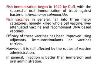 FISH VACCINE | PPT