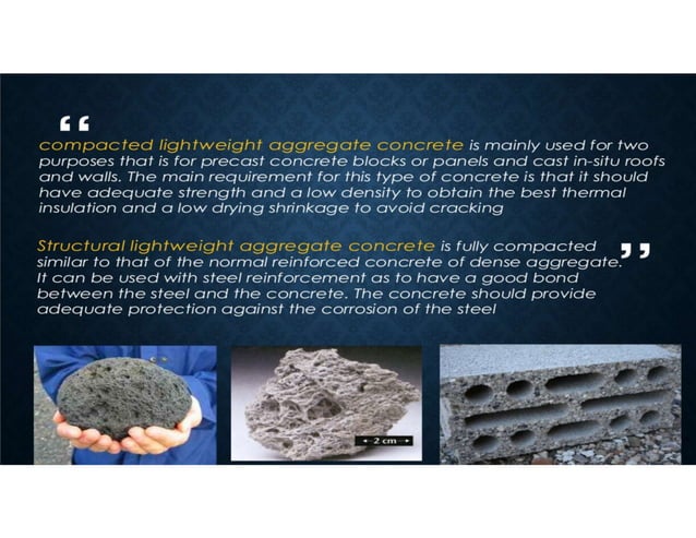 lightweight and heavy weight concrete | PDF
