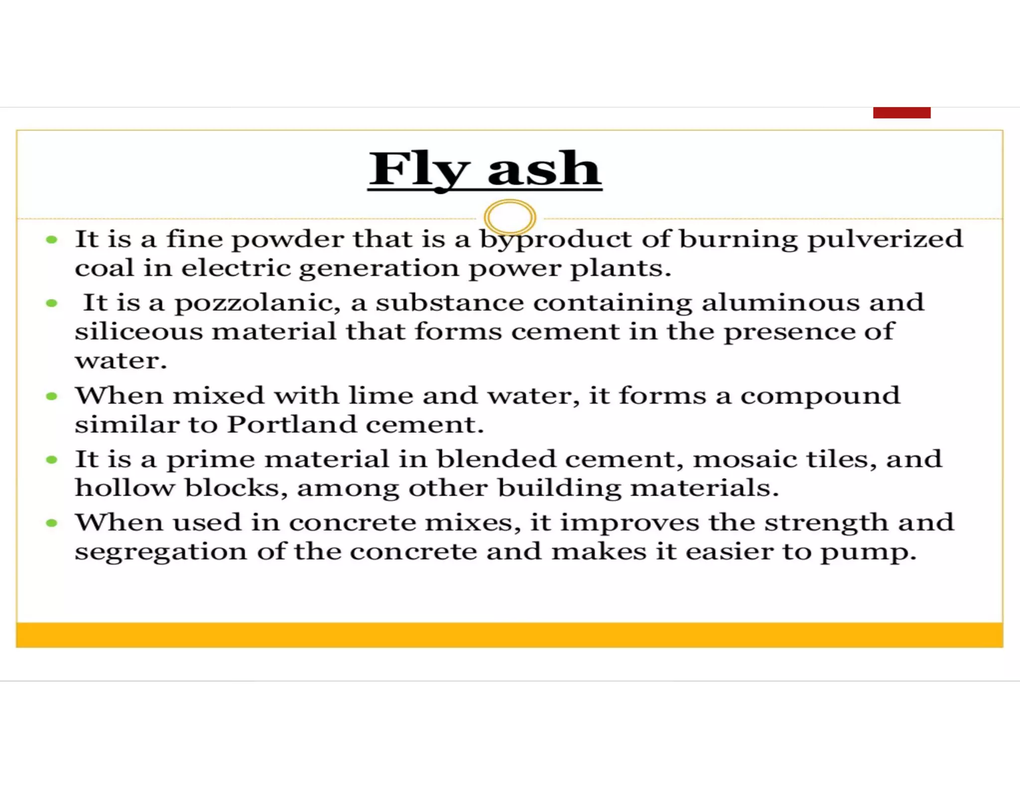 pozzolanic and flyash | PDF