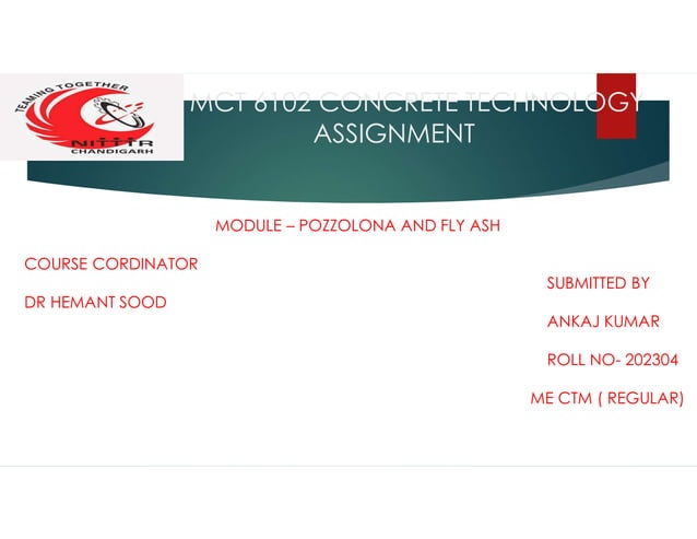pozzolanic and flyash | PDF