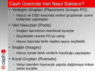 Ceph Türkiye 7. Meetup Ankara: Ceph Temelleri ve CRUSH MAP Yönetimi | PPT