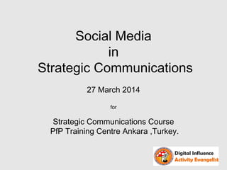 Turkish PfP Social Media and STRATCOM | PPT