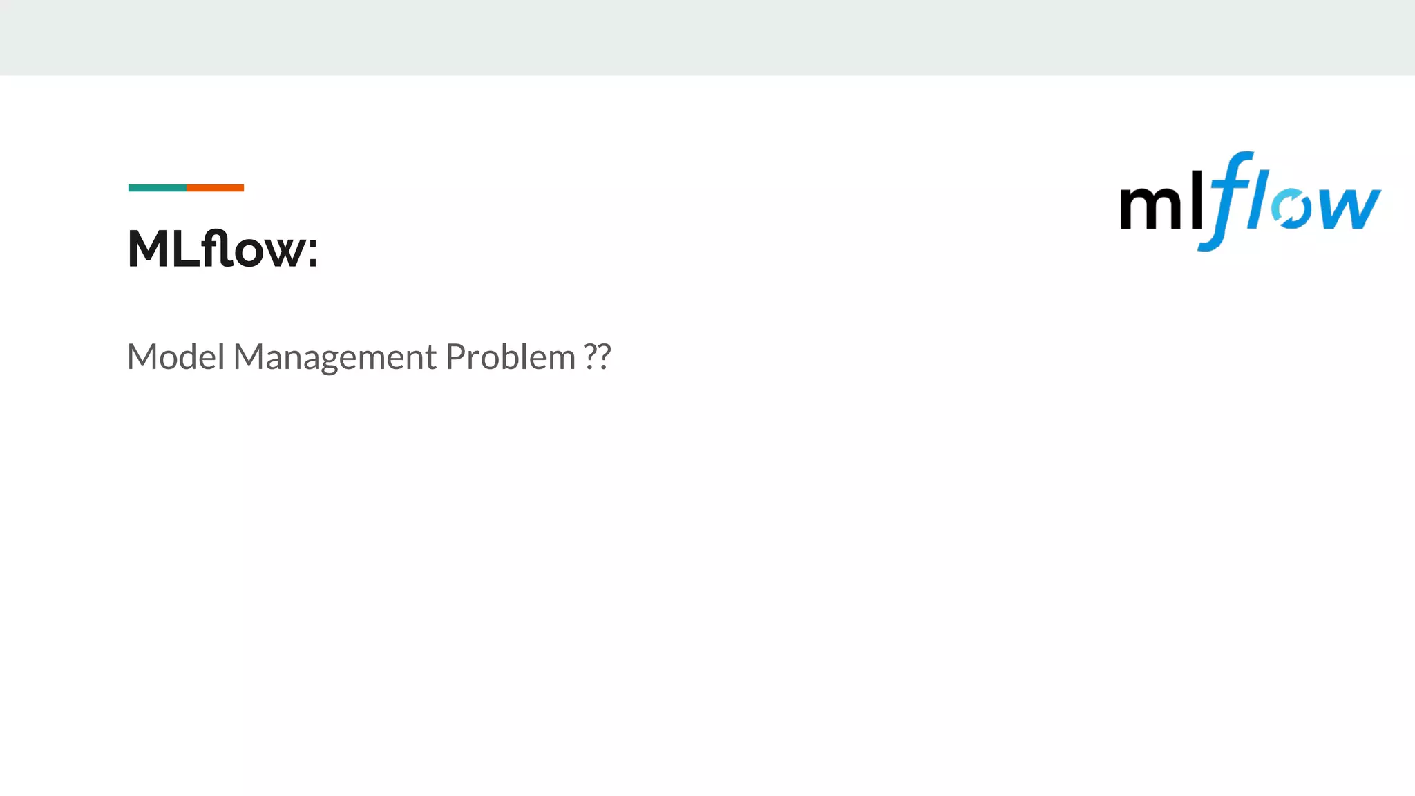 Managing the Machine Learning Lifecycle with MLOps | PPT