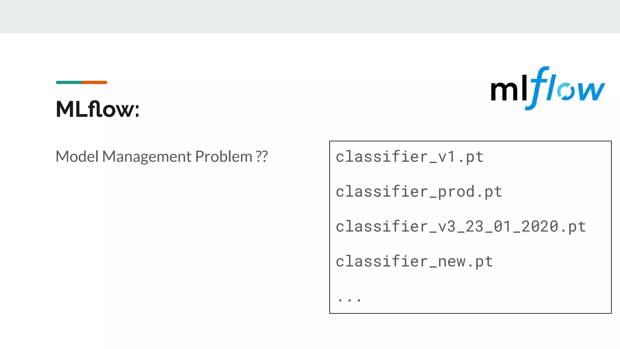 Managing the Machine Learning Lifecycle with MLOps | PPT