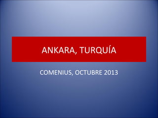 Ankara, Turkey. | PDF