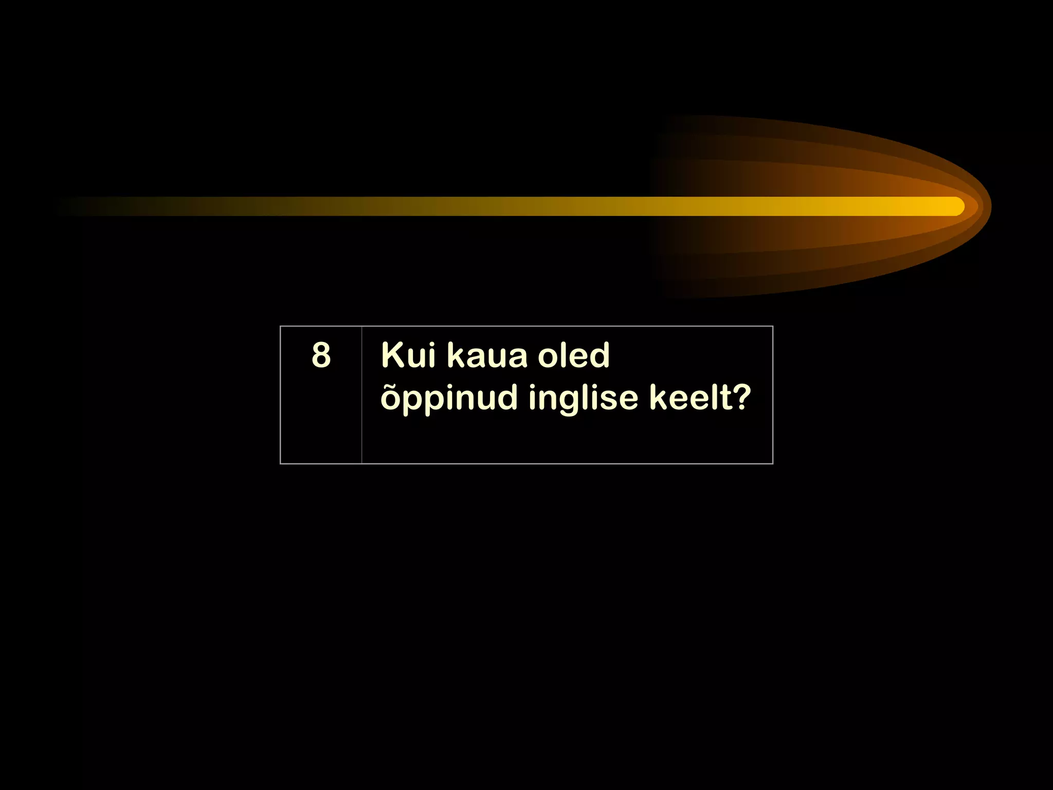B1-taseme eksam. Ankeet (test nr2) | PPT