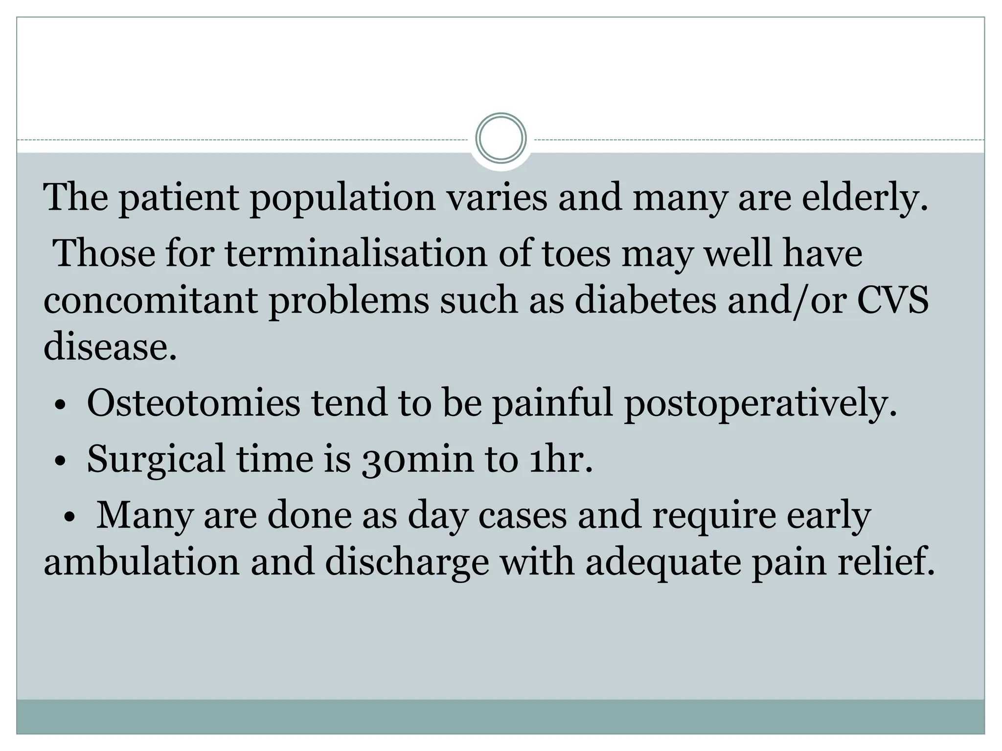 Ankel and foot surgery And their Anesthesia consideration | PPTX