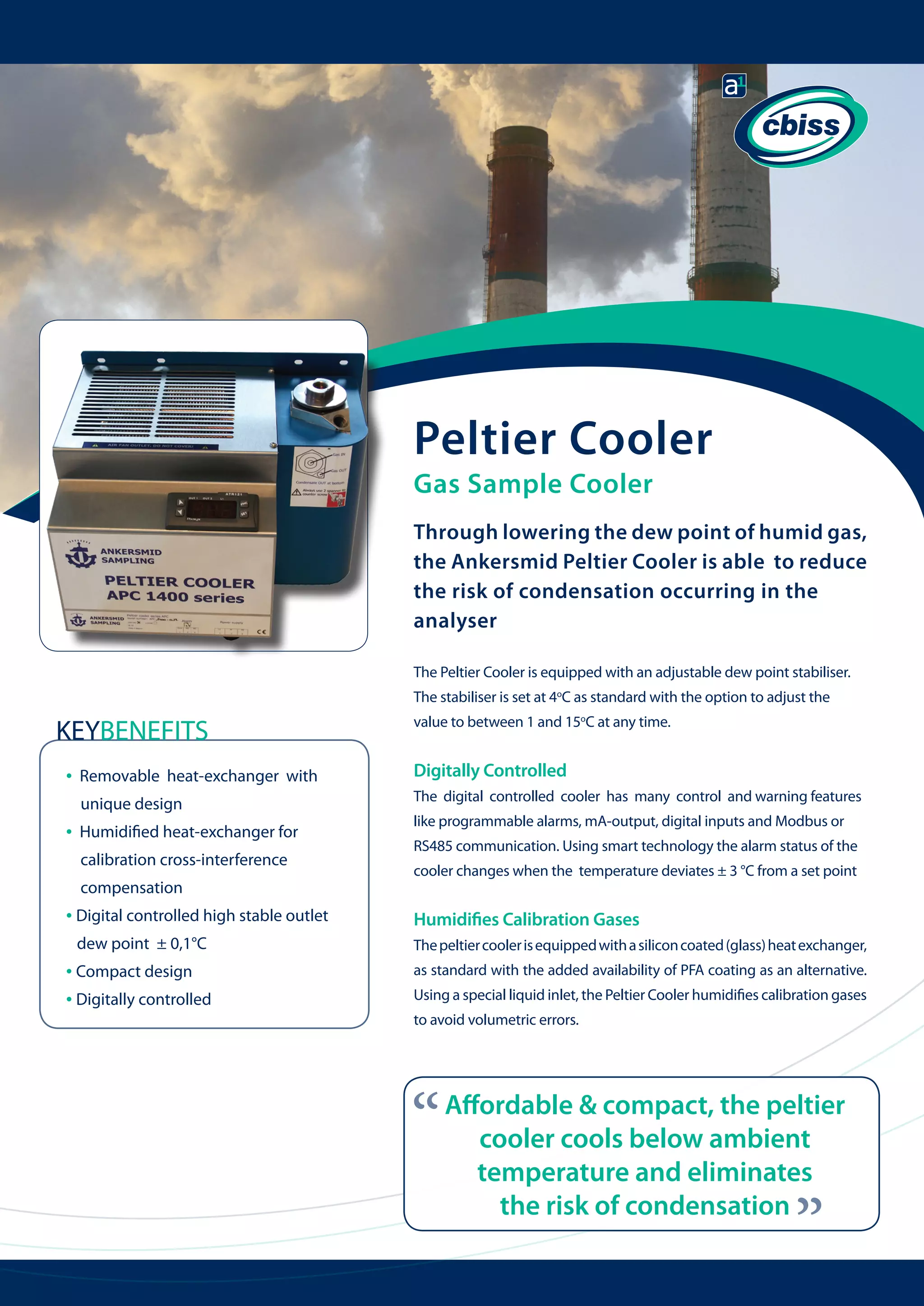 Ankersmid peliter cooler datasheet 0 | PDF
