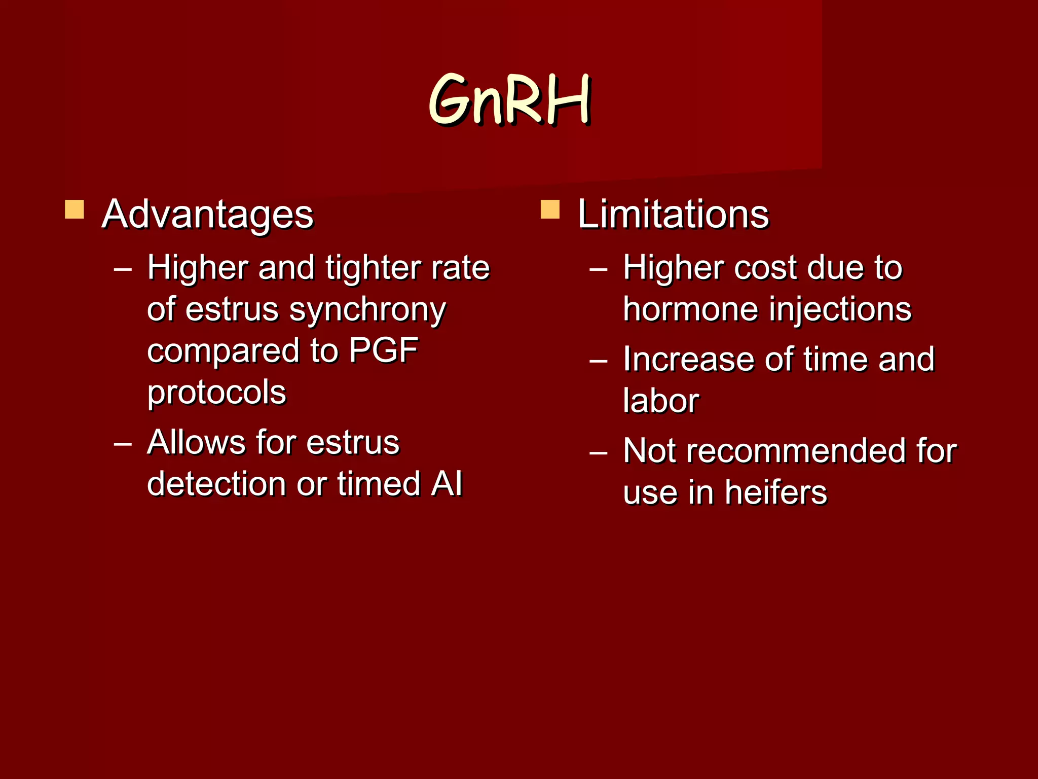 estrous synchronization | PPT