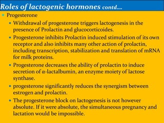 Neurohormonal control of lactation in dairy animals | PPTX