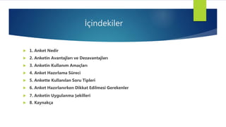 Anket | PPT