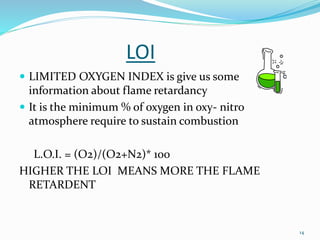 flame retardents by ankit | PPTX