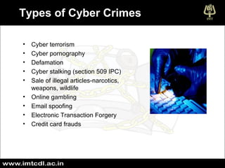 Cyber Law and Security | PPT | Crime & Harmful Acts to Individuals ...