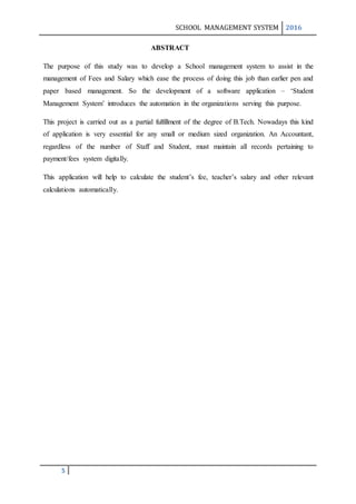 school billing system report | DOCX