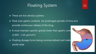 Ankit gastro retentive drug delivery system | PPTX