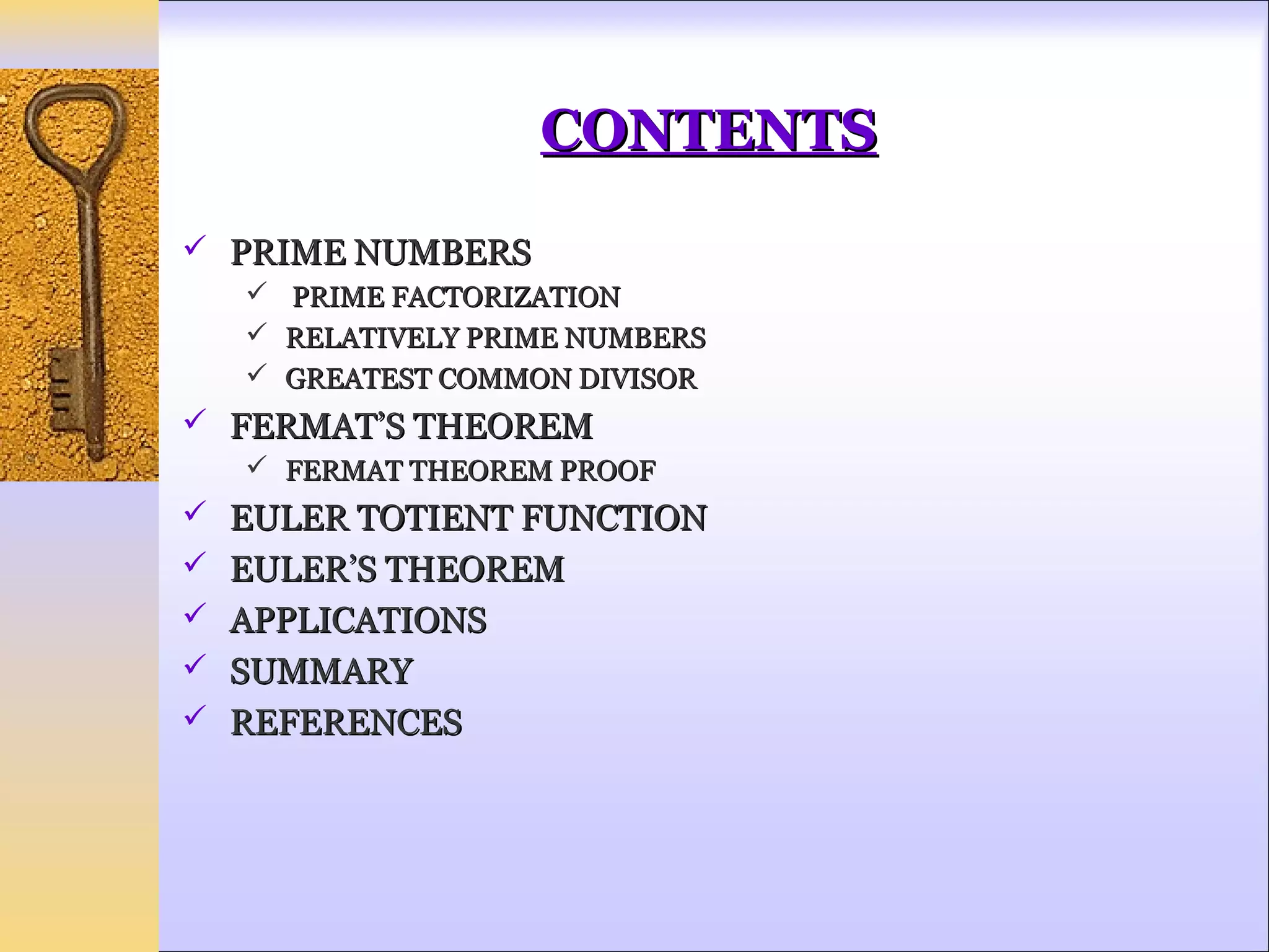 EULER AND FERMAT THEOREM | PPT
